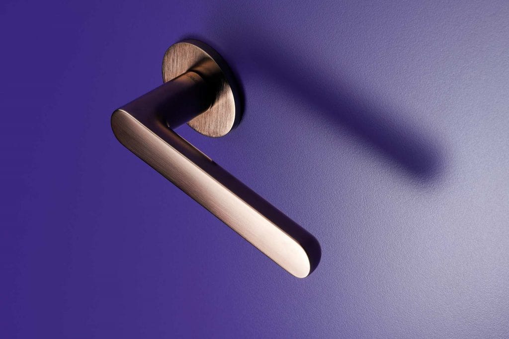 Icona Round Door Handle - Bellevue Architectural