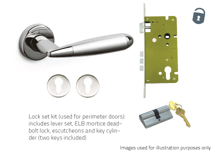 Aster Round Door Handle - Bellevue Architectural