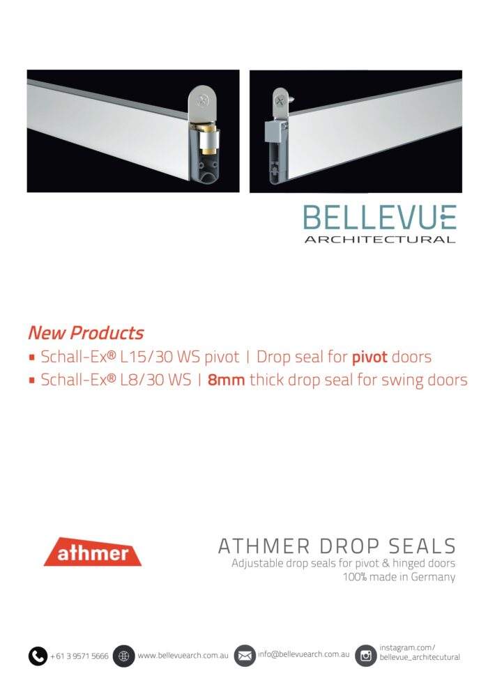 Athmer Pivot Door Seals from Bellevue Architectural